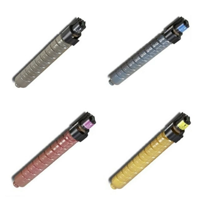 PRINTER TONER CARTRIDGE 4 Pack/Set-Ricoh Mp-C306/Mp-C307/Mp-C406/Mp ...