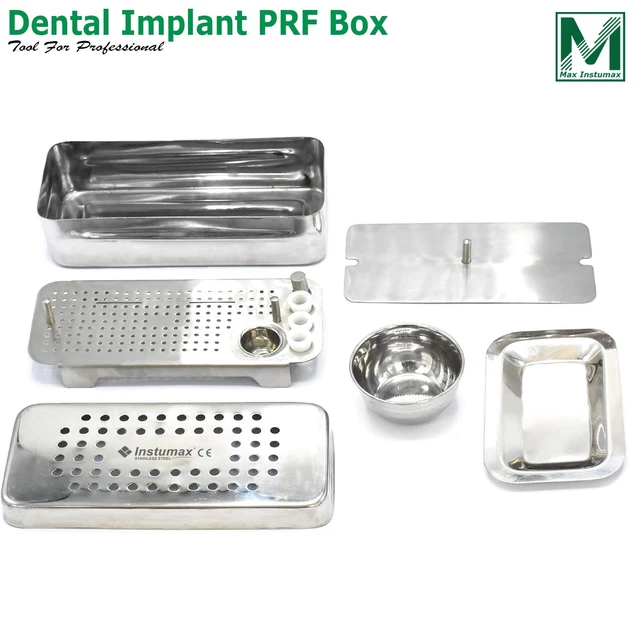 DENTAL PRF BOX GRF System Platelet Rich Fibrin Set Implant Surgery ...