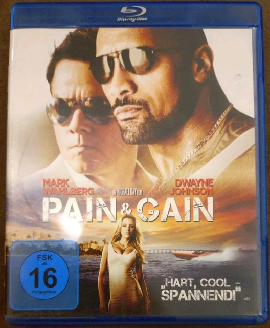 PAIN & GAIN 🪅Blu-ray💿 Film 📽️ Mark Wahlberg 🫟Dwayne Johnson🌟 Anthony Mackie EUR 1,99 - PicClick DE