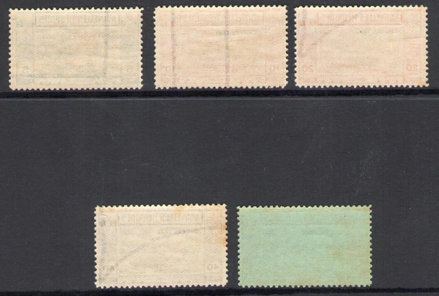 1938 NOUVELLES HÉBRIDES - Stanley Gibbons n°fd65/fd69 - MNH** EUR 104 ...