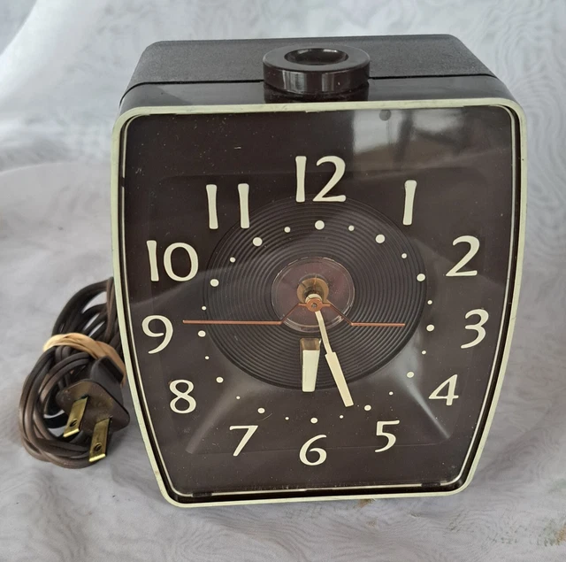 VINTAGE STANCRAFT HIGH Time ceiling alarm clock w/ projected time ...