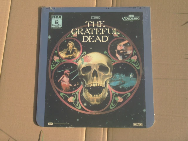 THE GRATEFUL DEAD RCA CED Video Disc Vintage 1983 Videodisc SEALED £20. ...
