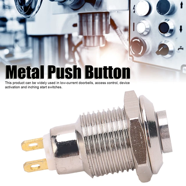 INCHING START SWITCH IP65 IK08 Stainless Steel Push Button Flame ...