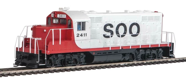 SPUR H0 - Diesellok EMD GP9 CSX Soo Line mit Sound -- 20429 NEU EUR 199 ...
