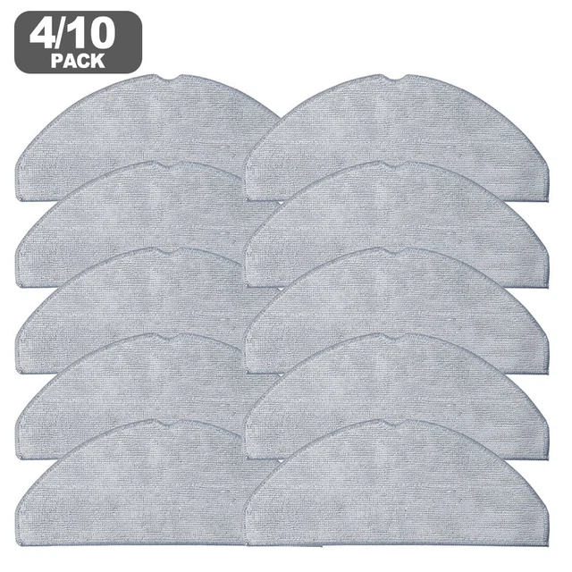 REUSABLE MICROFIBER MOP Pads Set for Haier HSR For M3 Robot Vacuum 4 ...