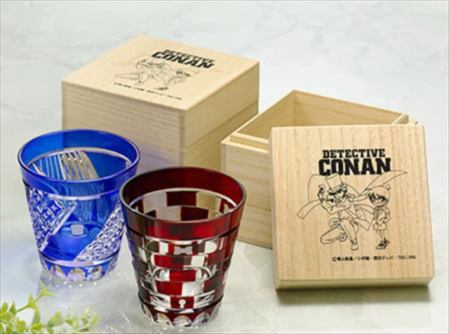 DETECTIVE CONAN EDO Kiriko Glass Limitée 300 Cercueil Boîte Kaito Kid 2 ...