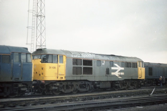 B246 35MM NEGATIVE Class 31 31108 Tinsley c.1988 £2.54 - PicClick UK