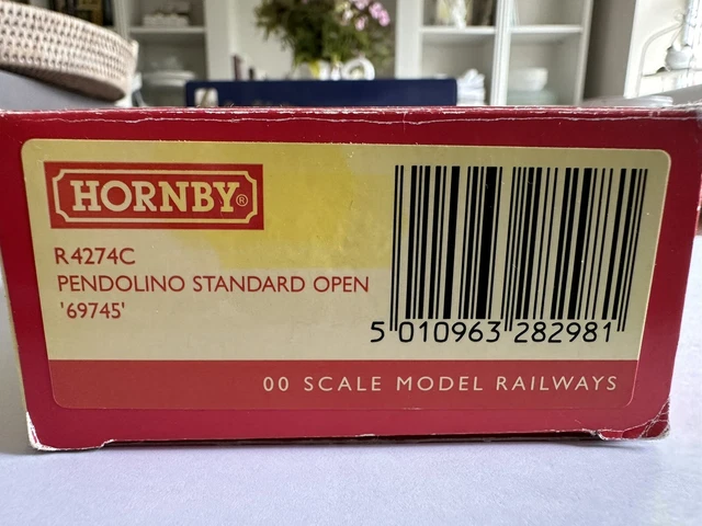 HORNBY 00 GAUGE - R4274C - Virgin Trains Pendolino Standard Open Coach ...