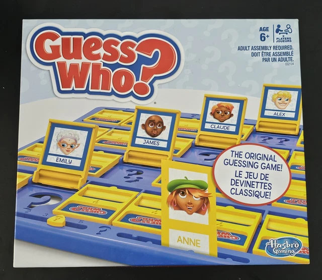 GUESS WHO? BOARD Game The Original Guessing Game! by Hasbro 2017 ...