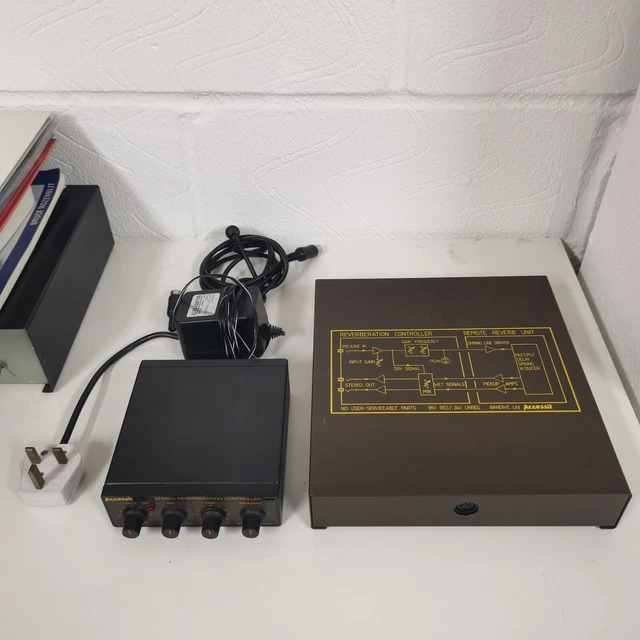 BANDIVE ACCESSIT STEREO Spring Reverb Tank Unit And Controller £365.00 ...