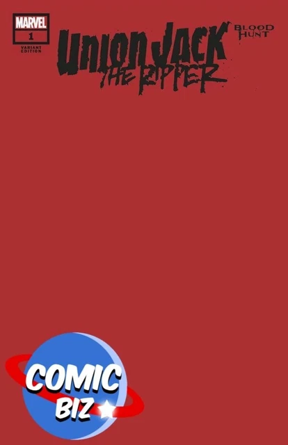 UNION JACK RIPPER Blood Hunt #1 (2024) 1St Printing *Blood Red Variant ...