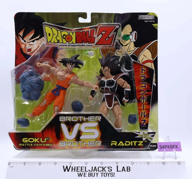 GOKU VS RADITZ Brother vs Brother Dragon Ball Z 2003 Jakks Pacific NEW ...