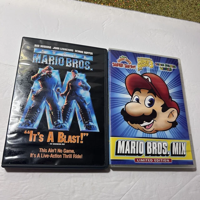 SUPER MARIO BROS Movie & Super Mario Bros Mix DVDs (2) $14.99 - PicClick