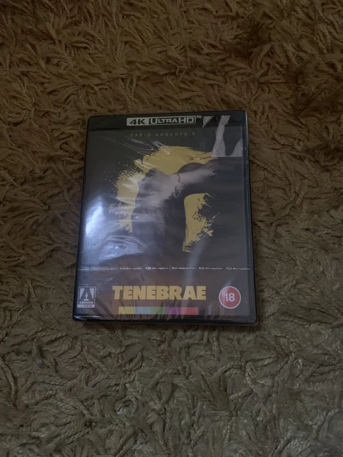 TENEBRAE 4KULTRAHD BLU ray Arrow Video Argento NEW/SEALED £13.00 ...