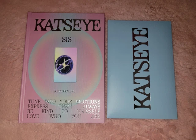 KATSEYE ALBUM SIS SOFT IS STRONG Version CD PHOTOBOOK POSTCARD Poster ...