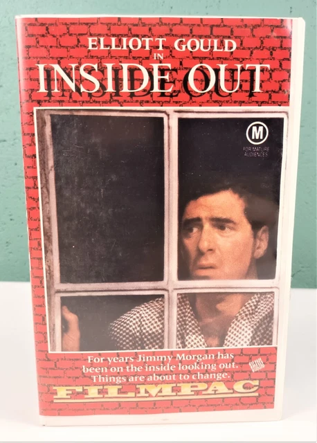 INSIDE OUT VHS. Elliot Gould. Pal Big Box Case Filmpac 1989. Good $5.99 ...
