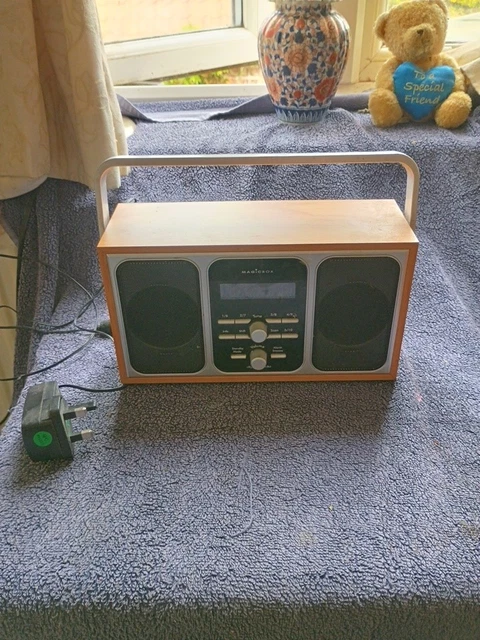 MAGICBOX DAB/FM RADIO - Model SE100ER - Retro Wooden Design with ...