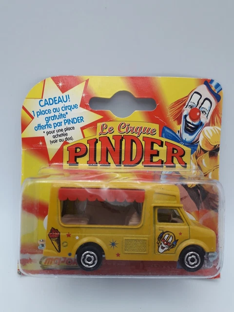 MAJORETTE 1/67 NO.259, Fourgon, Le Cirque Pinder, Icecream Van, Diecast ...