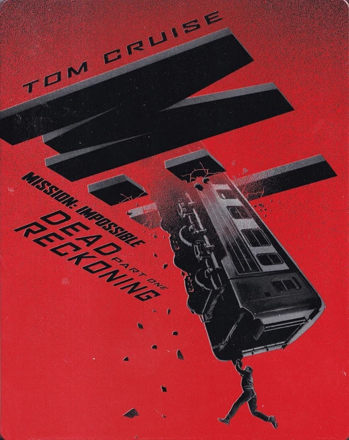 MISSION: IMPOSSIBLE DEAD RECKONING Part One 4K+2Blu Ray Steelbook ...