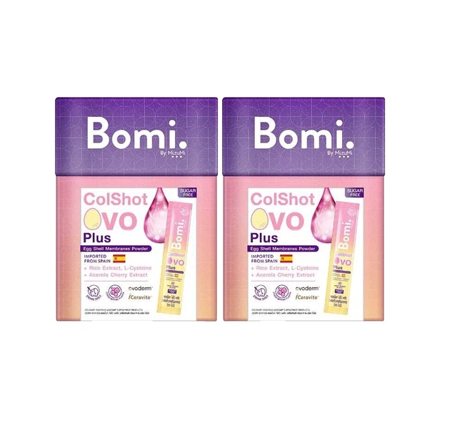 2 X BOMI Colshot Ovo Plus Vegetarian Collagen Smooth soft moisturized ...