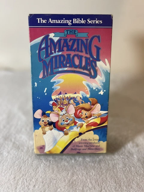 VHS THE AMAZING Miracles - Amazing Bible Stories (VHS, 1999) £7.52 ...