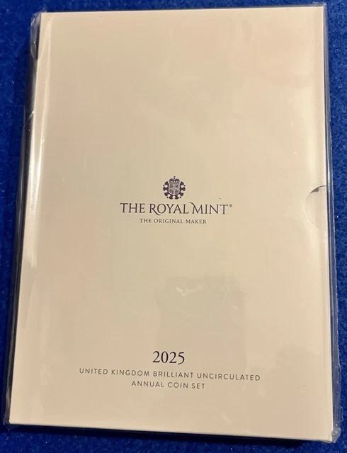 ROYAL MINT 2025 Definitive Annual Coin Set BUNC Inc the Salmon 50p ...