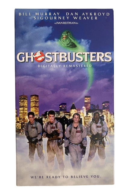 GHOSTBUSTERS 1984 DIGITALLY Remastered 15th Anniversary NTSC VHS Video ...