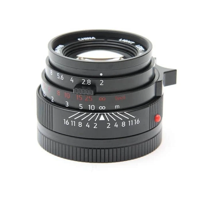 LIGHT LENS LAB M 50Mm F2 Circular Elkan Black Paint For Leica $1,963.93 ...