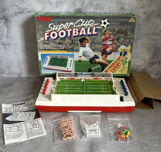 TOMY SUPER CUP Football Tabletop Electronic Soccer Game Excellent ...