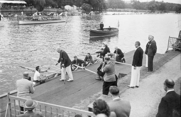 1948 USA OLYMPIC Rowing Team That Won Gold Old Photo EUR 6,73 - PicClick IT