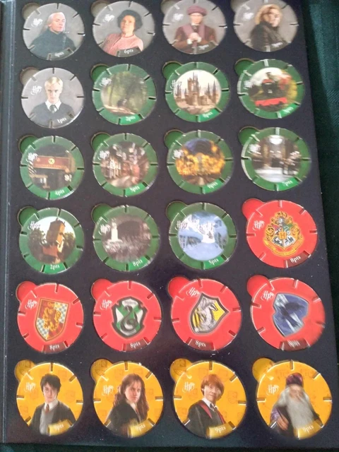 COLES 2025 HARRY Potter Magical Discs Full Complete Set 72 Discs With ...