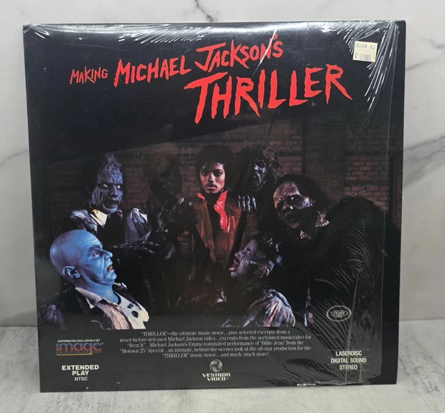 MICHAEL JACKSON THRILLER - The Making Of on Laserdisc John Landis 1983 ...