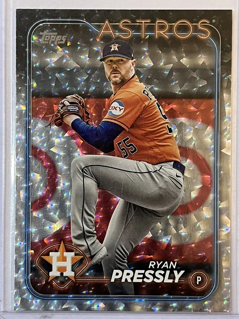 2024 TOPPS SERIES 1 Ryan Pressly Silver Foil #331 Houston Astro comme neuf EUR 1,38 - PicClick FR