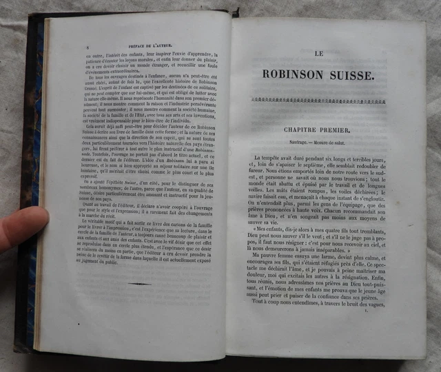 KA} LE ROBINSON SUISSE, Récit d'un père de famille PIERRE BLANCHARD ...
