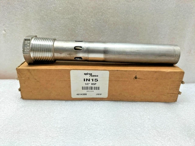 INIETTORE VAPORE SPIRAX Sarco In15 4014300 - 1/2" Bsp EUR 330,08 ...