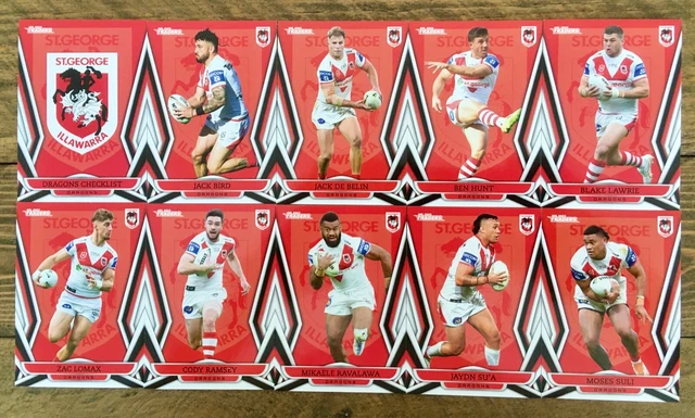2023 TLA NRL Traders Series Rugby League Cards St George Illawarra ...