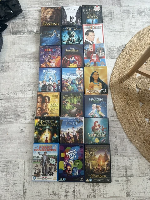 KIDS DISNEY DVD bundle £15.00 - PicClick UK