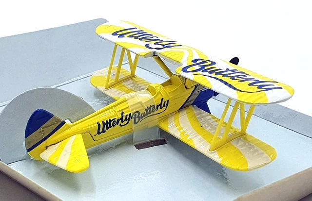 CORGI 10CM WIDE Wingspan Aircraft 65701 - Utterly Butterly Yellow/White ...