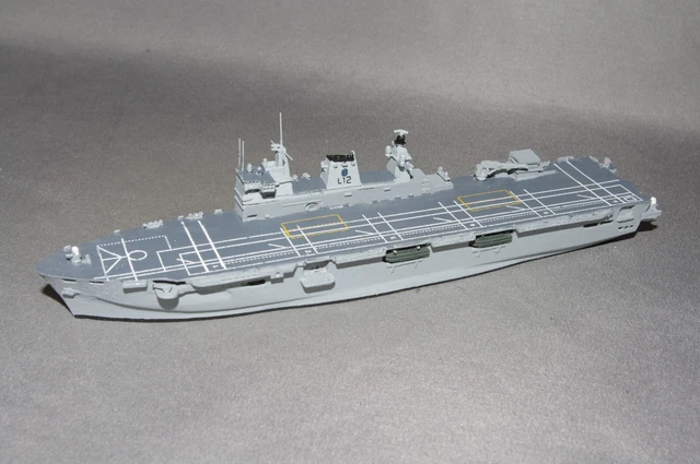 ALBATROS GB AMPHIBIOUS Assault Ship L-12 'Hms Ocean' 1/1250 Model Ship ...