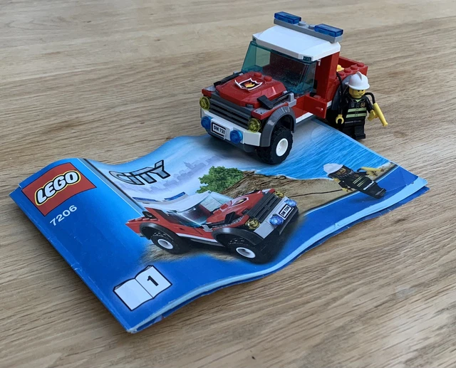 LEGO CITY 7206 Fire Truck With Instructions EUR 4,76 - PicClick FR