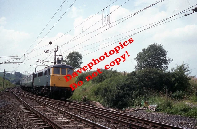 ORIGINAL 35MM Slide Railway Diesel /Steam- 86250 -12.05 Birmingham to ...