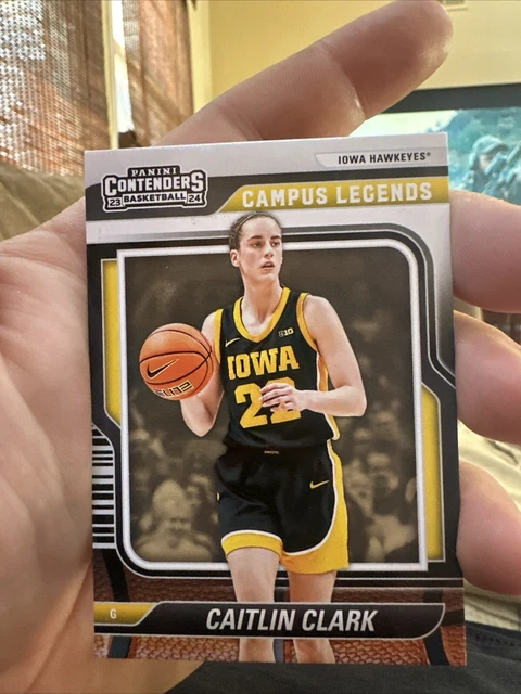 2024 PANINI CAITLIN Clark Collection Contenders Campus Legends #CL1 ...