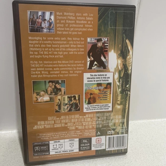 THE BIG HIT (DVD, 1998) Mark Wahlberg Christina Applegate Region 4 $6.40 - PicClick AU