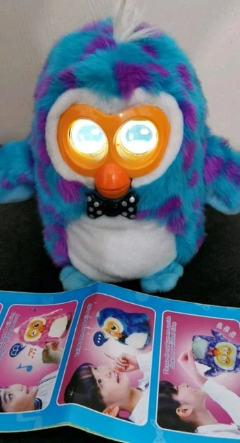 HIBOU OWL BLUE Smart Interactive Toy Multifunctional Plush Electronic ...