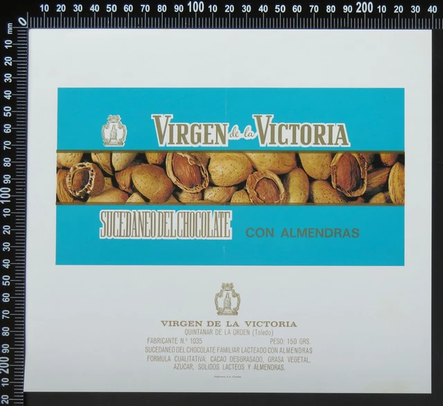 6 ORIGINAL VINTAGE Virgen de la Victoria (Spain) Mixed Chocolate ...