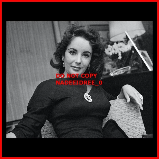ELIZABETH TAYLOR LEGENDARY British American Actress Sexy Hot Pin Up ...