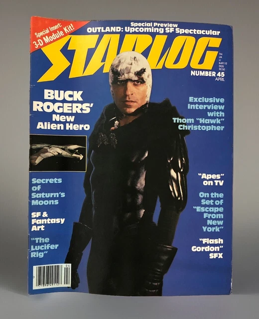 STARLOG BUCK ROGERS Outland Flash Gordon Planet of the Apes #45 Apr 81 ...