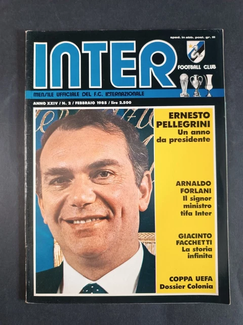 RIVISTA INTER FOOTBALL Club n. 2 (1985) Pres. Pellegrini EUR 10,00 ...
