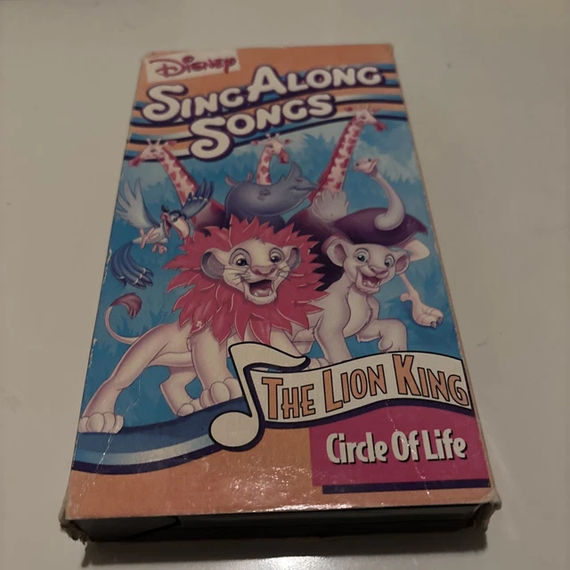 DISNEYS SING ALONG Songs - The Lion King: Circle of Life (VHS, 1994) £5 ...