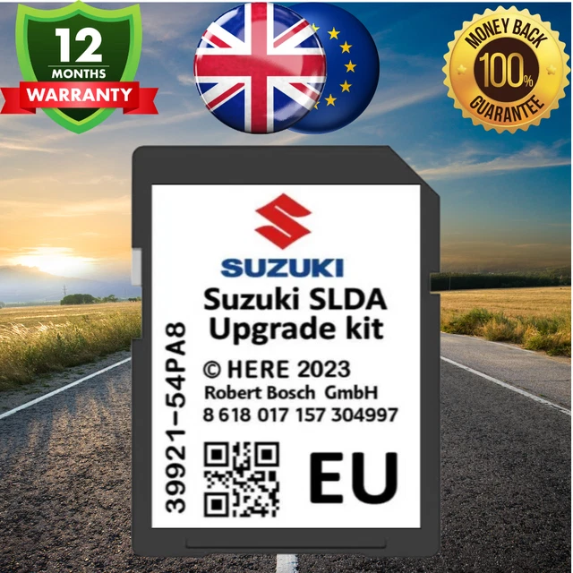 SUZUKI 2023 SLDA Bosch SD Card Sat Nav Map SX4 VITARA SWIFT IGNIS ...